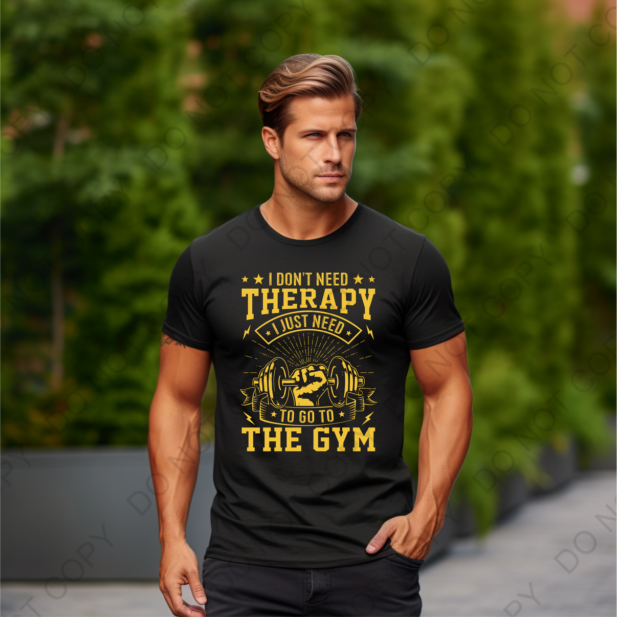 Therapy & Gym DTF Transfer – Blended Customs